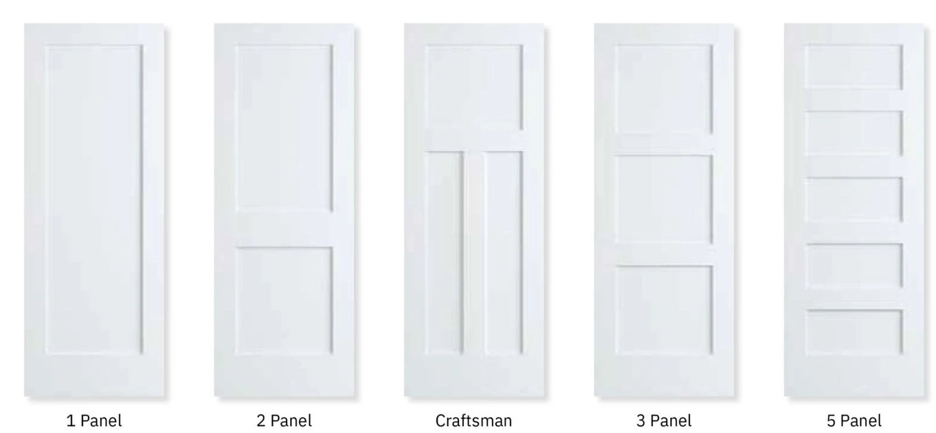 FRAMEPORT Shaker Flat Panel Interior Doors — PBSbuild