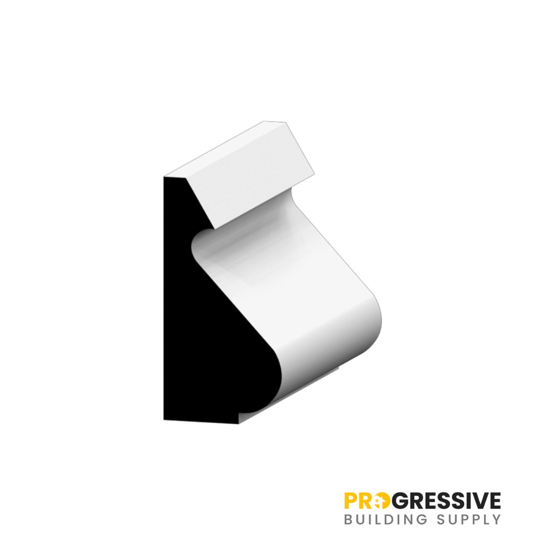 MDF Base - 9/16 x 5-1/4 (SKU: 163E) — PBSbuild