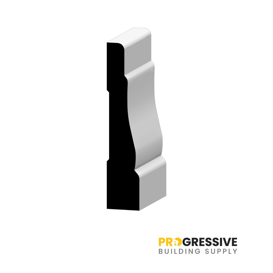 MDF Casing - 11/16 x 3-1/2 (SKU: #444A) — PBSbuild