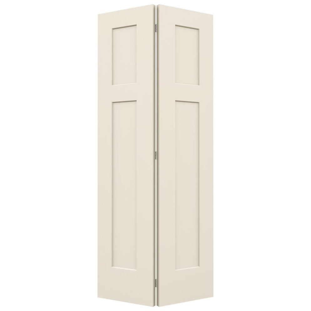 Craftsman III Smooth Bi-Fold Door Flat Panel — PBSbuild