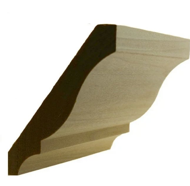 Poplar Crown Molding - 11/16 x 4-5/8 (SKU: #PB421A) — PBSbuild